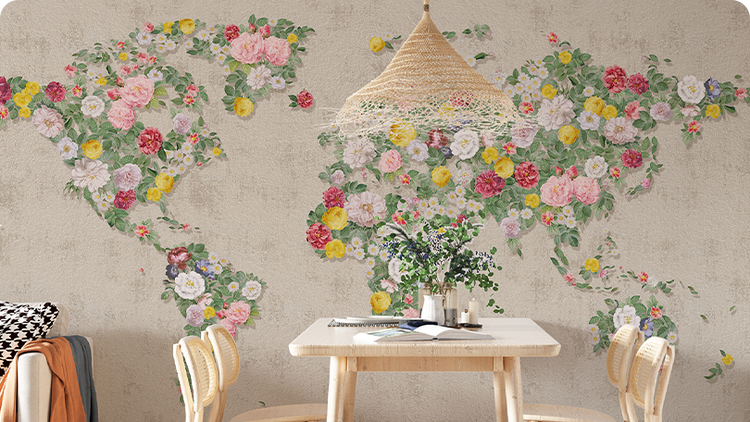 10 Stunning Floral Wall Murals to Transform Your Home | Flower Wallpap ...